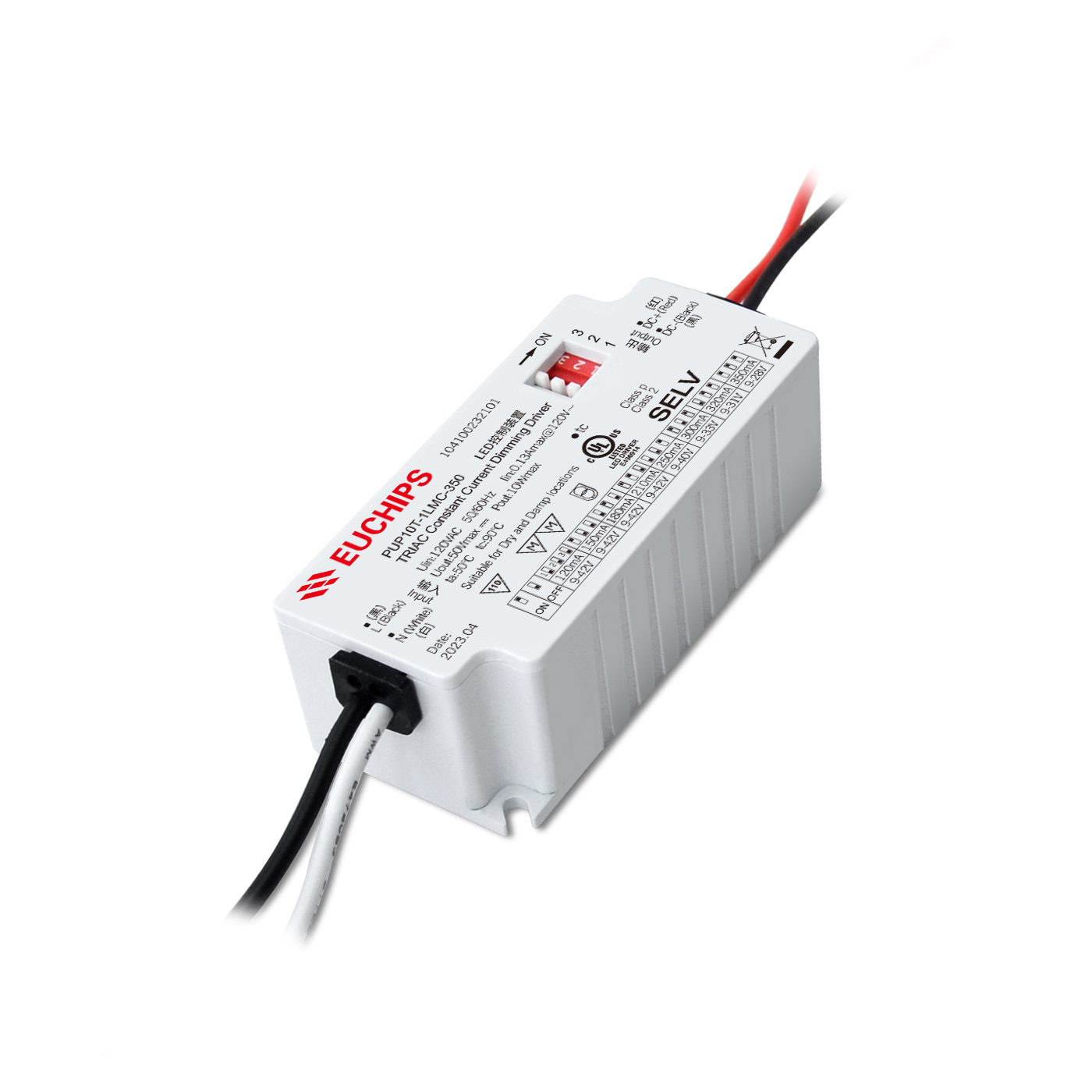 10W 350mA Triac CC Driver PUP10T-1LMC-350